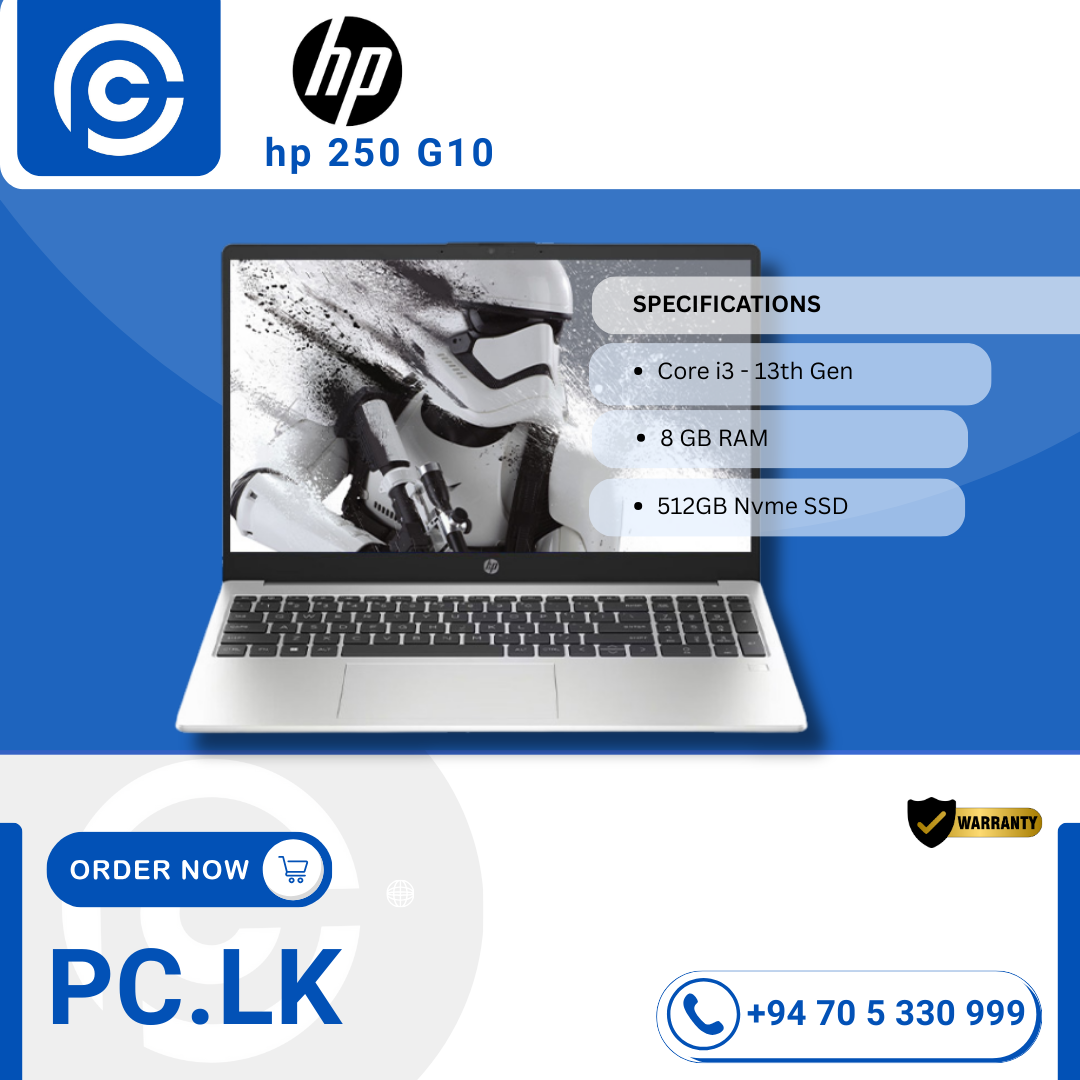 Hp 250 G10 Best Price in Sri lanka - PC.LK Laptop Store